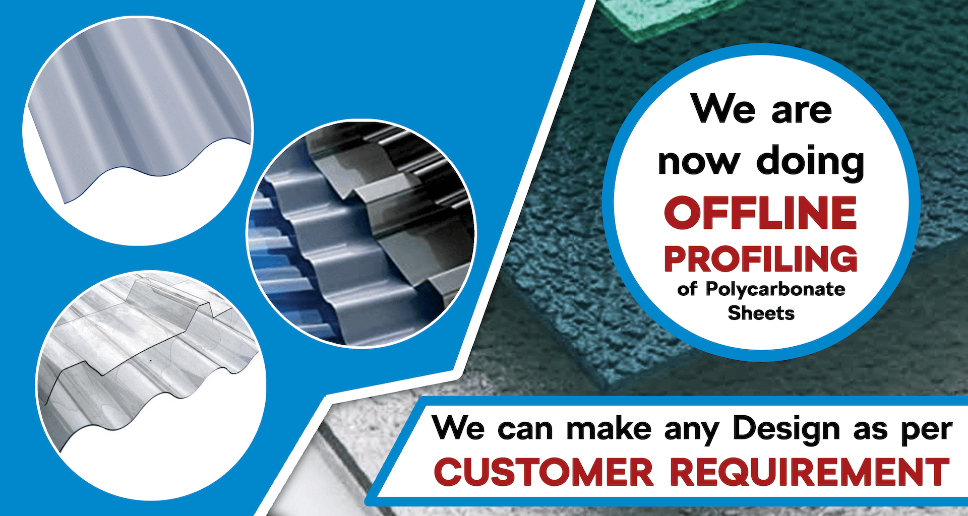 Top Polycarbonate Sheet manufacturer in India - MG Polyplast